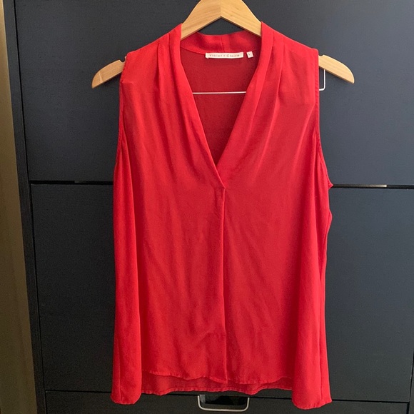 Violet & Claire | Tops | Violet Claire Red Blouse | Poshmark